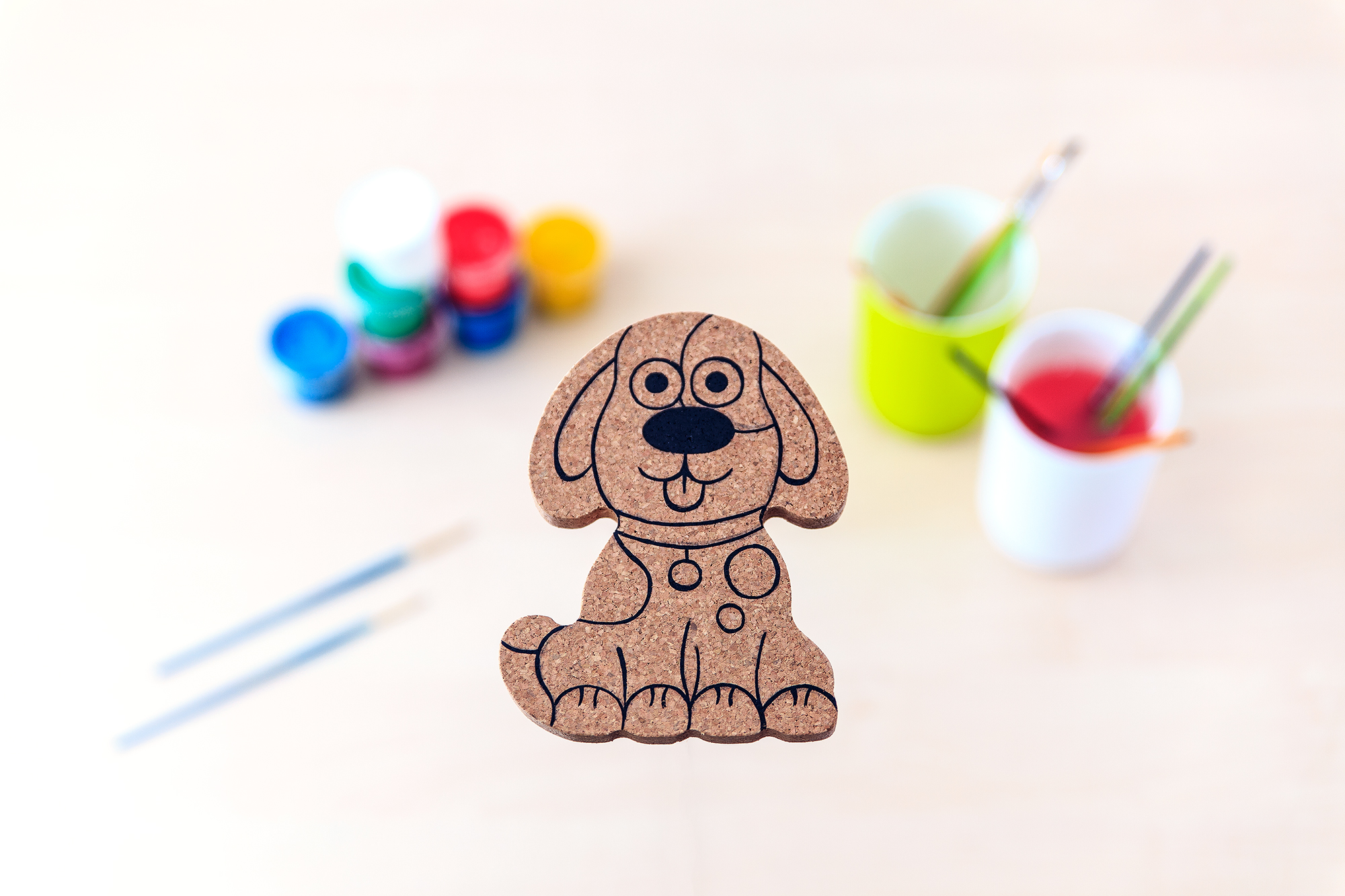 Omaľovánka PSÍK | Slovenský výrobok | KORKII